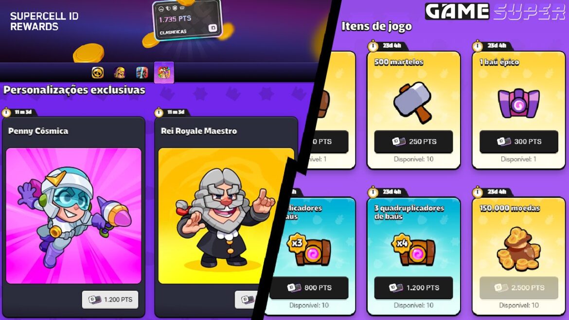 Supercell Store de Squad Busters 🛍️🌀 Ofertas e Bônus Imperdíveis » GameSUPER